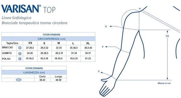 Vendita cl447 varisan top bracciale autoreggente al polso lungo ccl2 ...